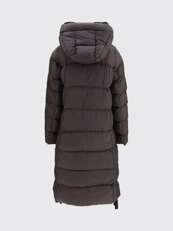 PARAJUMPERS Long Quilted Nylon Down Jacket With Hood And Zip Closure