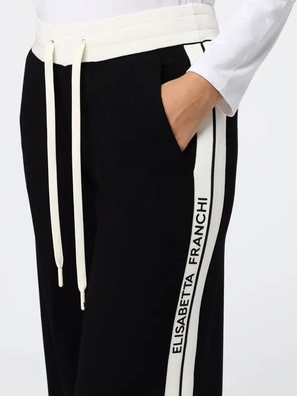Elisabetta Franchi Pants - Black