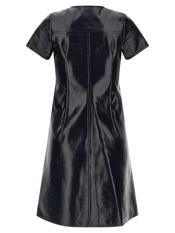 COURREGES 2-pocket Vinyl' Dress