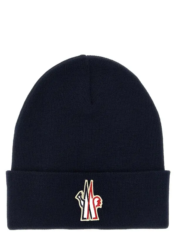 Moncler Logo Patch Beanie