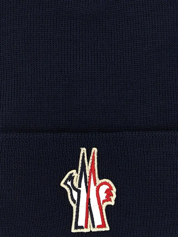 Moncler Logo Patch Beanie