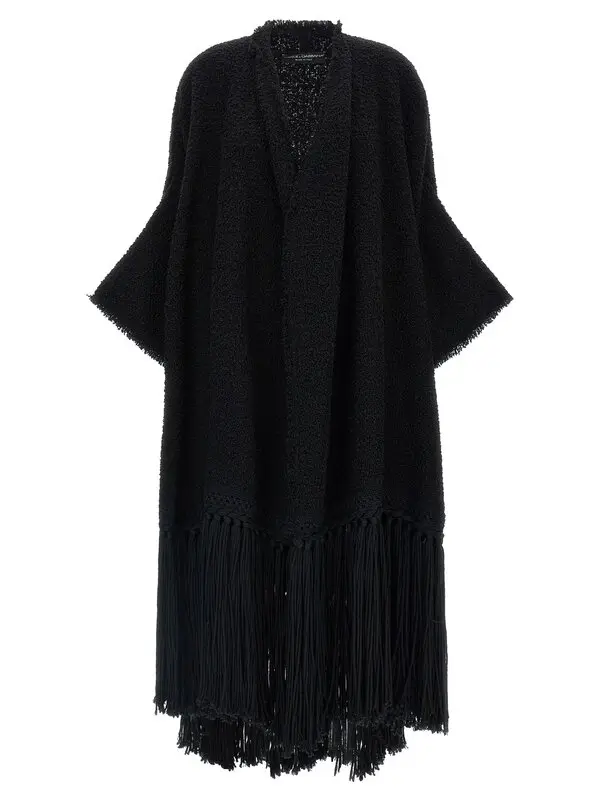 Dolce & Gabbana Bouclé Cape