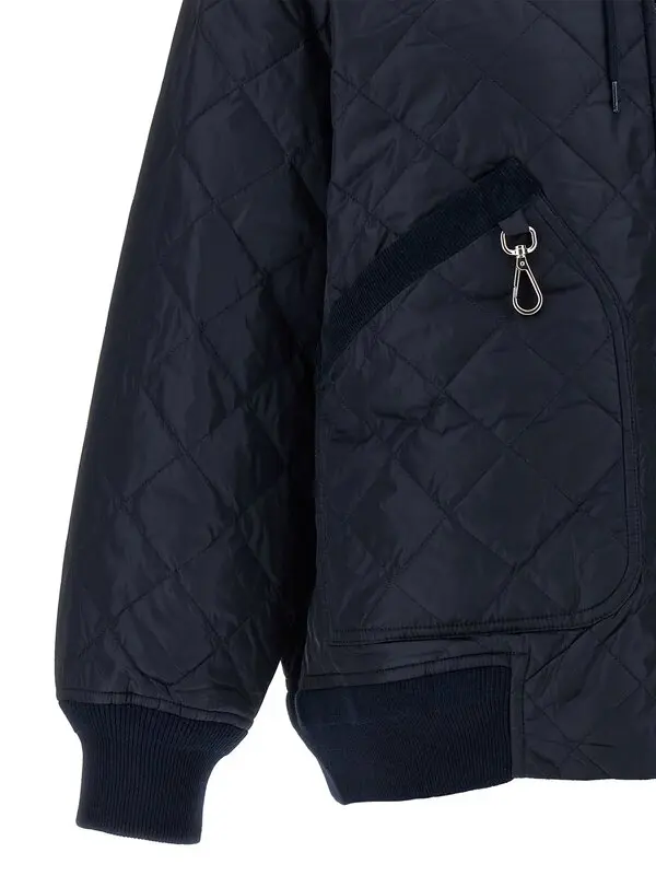 Prada Quilted Hooded Jacket