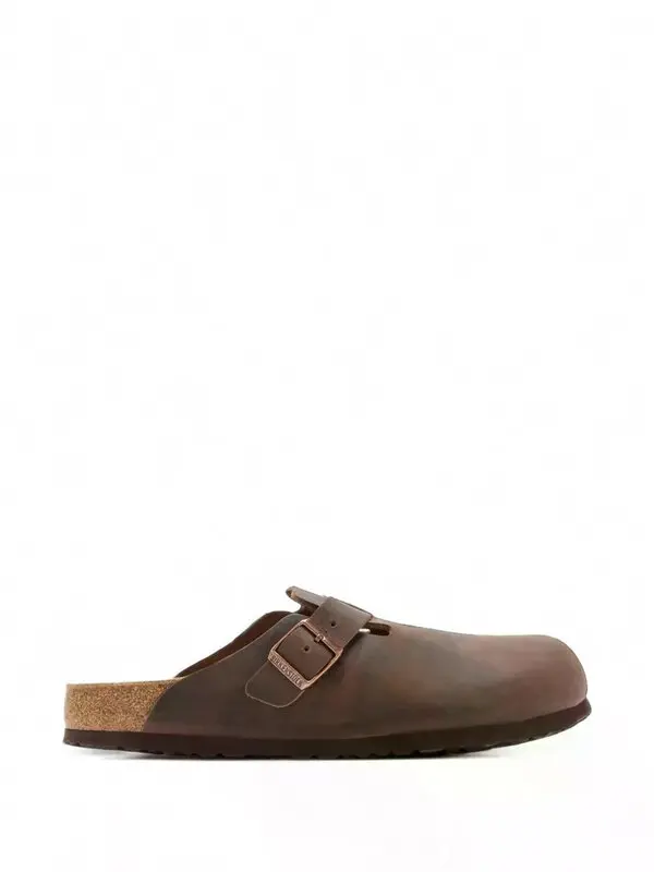 BIRKENSTOCK Boston Buckle-strap Sandals - Brown