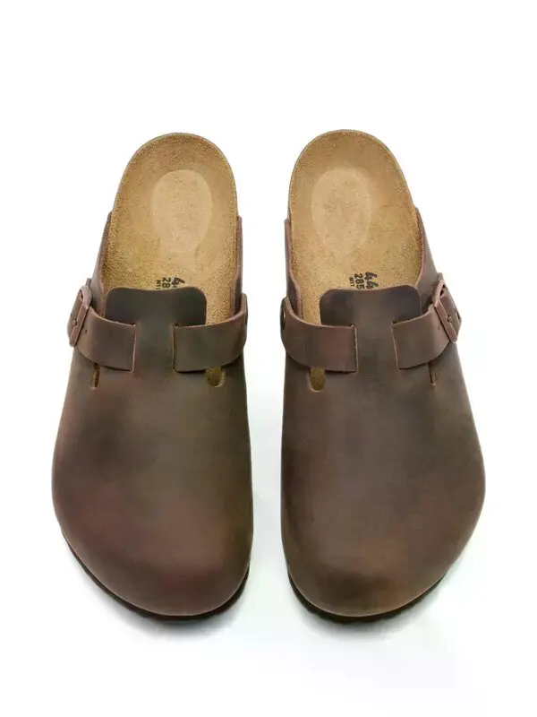 BIRKENSTOCK Boston Buckle-strap Sandals - Brown