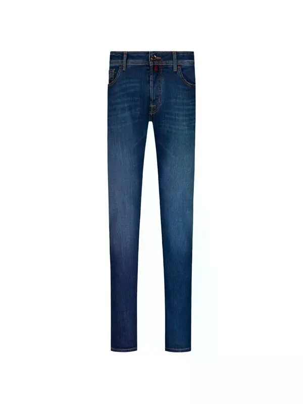 JACOB COHЁN Faded Straight-leg Jeans