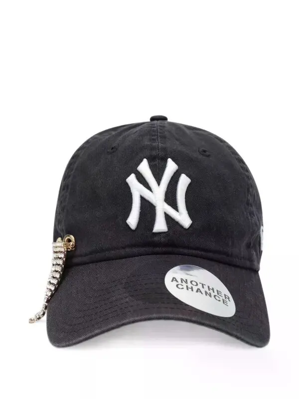 ANOTHER CHANCE Crystal-embellished Logo-embroidered Cap
