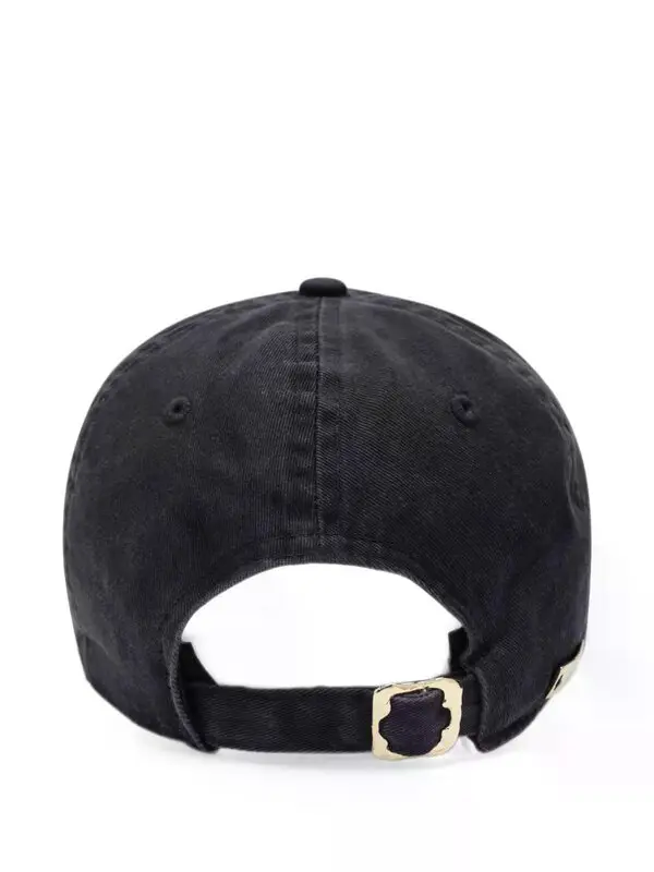 ANOTHER CHANCE Crystal-embellished Logo-embroidered Cap