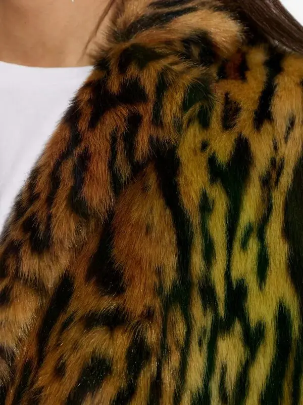 STAND STUDIO Emmie Leopard-print Coat