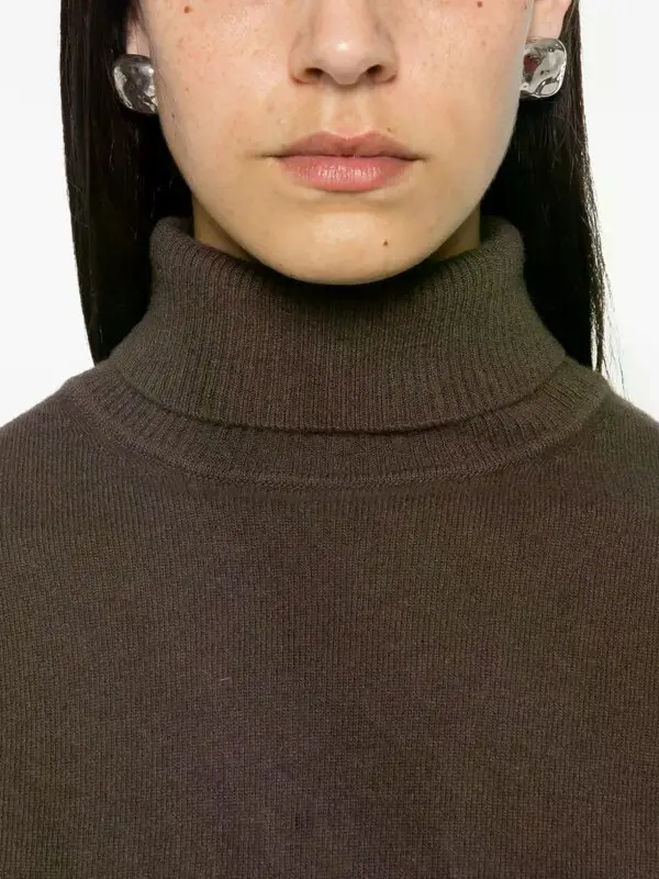DANIELE FIESOLI Roll-neck Cashmere-blend Sweater