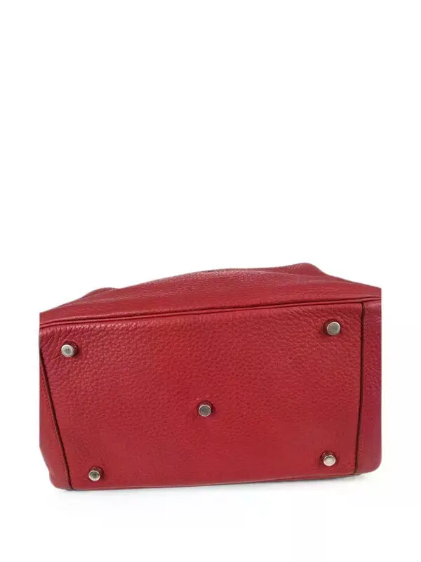 Hermès 30 Lindy Shoulder Bag - Red