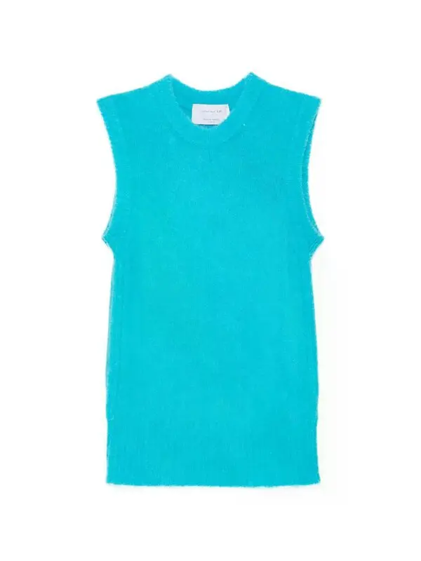 DANIELE FIESOLI Crew Neck Knitted Vest