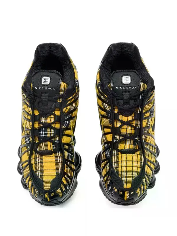 Nike Shox Tl Plaid Sneakers - Black