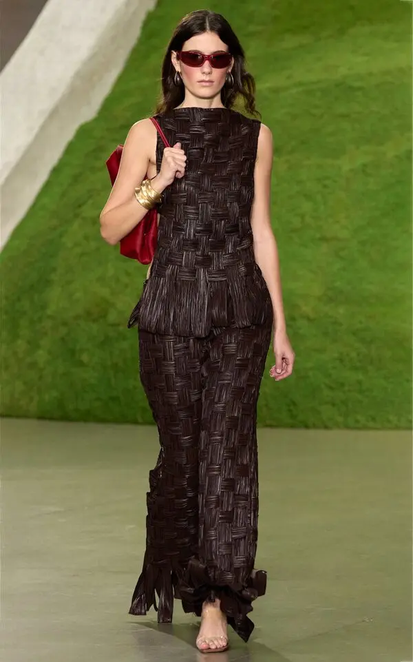 Cult Gaia Sirea Textured Pants