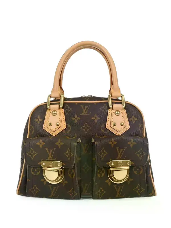 LOUIS VUITTON Pm Manhattan Monogram Handbag