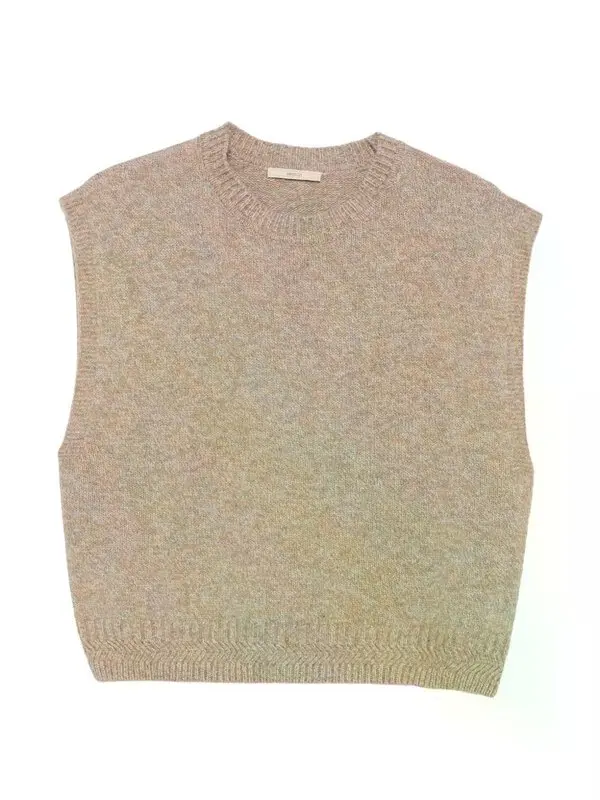 SESSUN Fabinino Merino Wool Vest - Neutrals