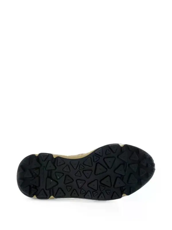 FLOWER MOUNTAIN Lenzan Suede-panelled Sneakers