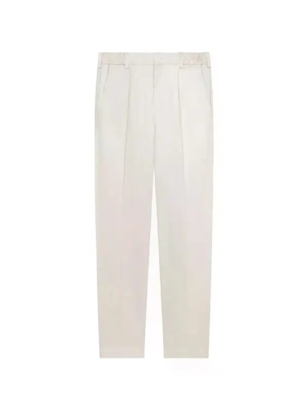 VALENZA Tapered-leg Cotton Trousers