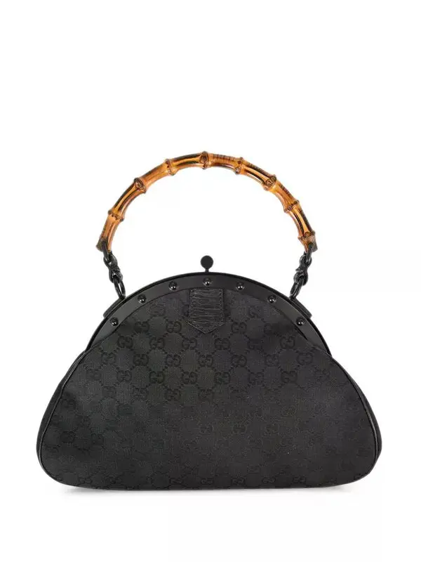 Gucci Bamboo Gg Shoulder Bag