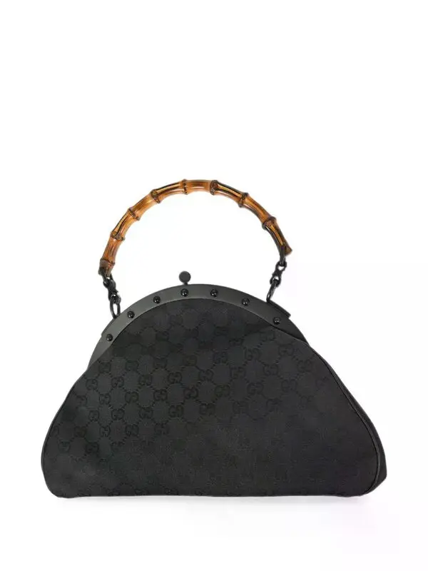 Gucci Bamboo Gg Shoulder Bag