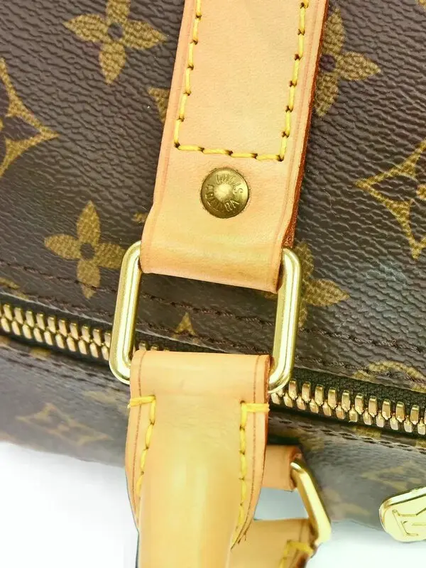 LOUIS VUITTON 1996 Monogram Keepall Bandouliere 60 Luggage Bag