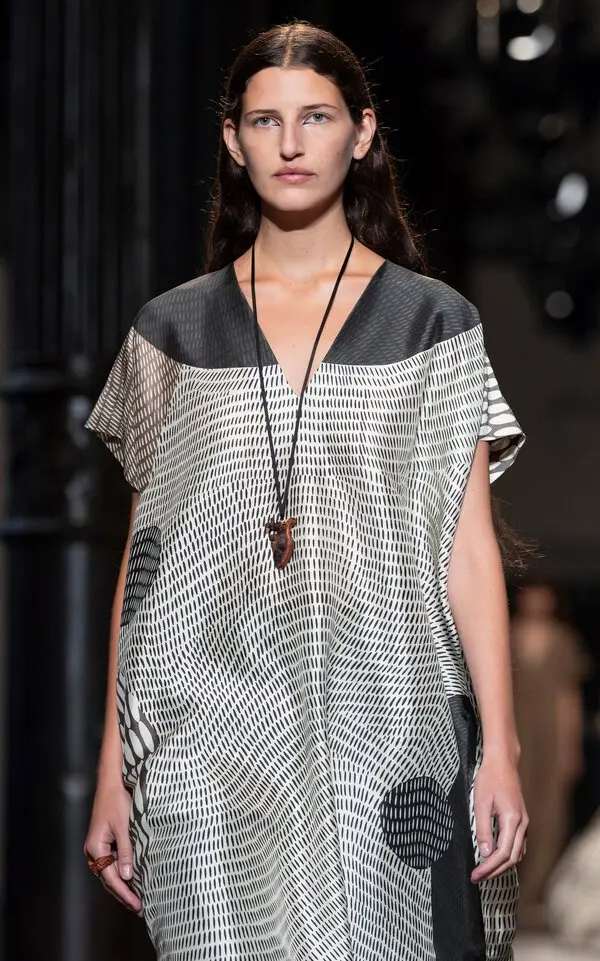 HEIRLOME Huipil Silk Midi Dress