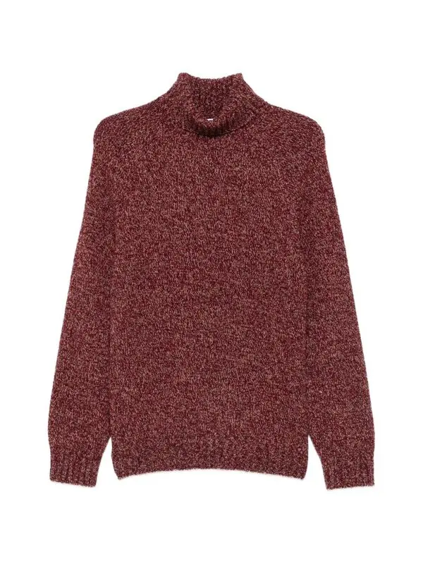 Brunello Cucinelli Wool And Silk Turtle-neck Sweate - Grey