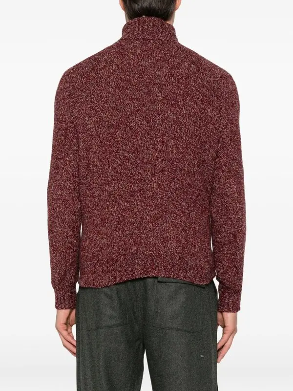 Brunello Cucinelli Wool And Silk Turtle-neck Sweate - Grey