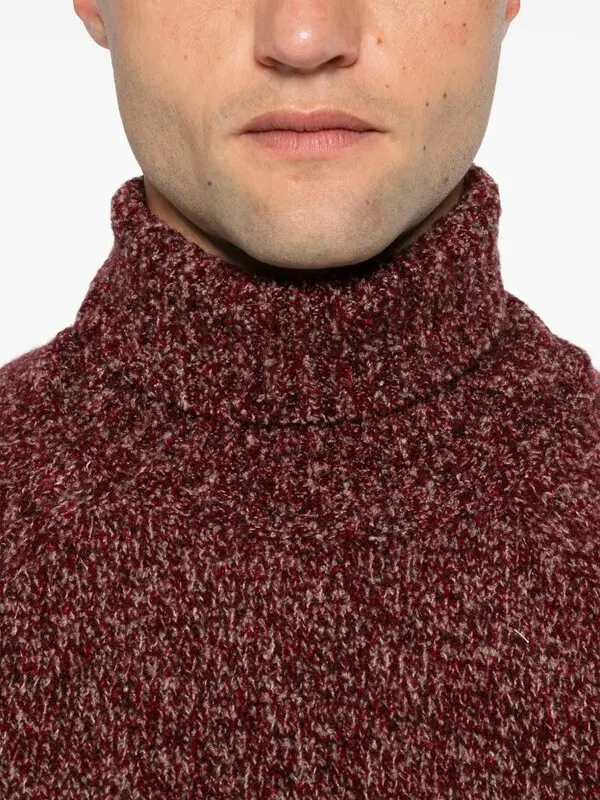Brunello Cucinelli Wool And Silk Turtle-neck Sweate - Grey
