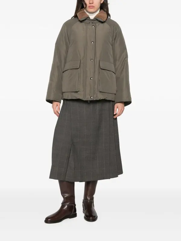 Brunello Cucinelli Nylon Short Down Jacket