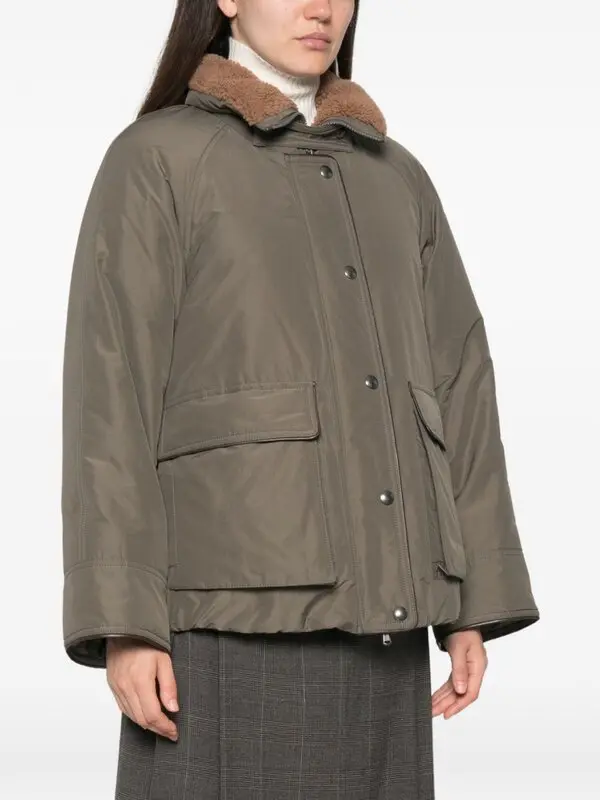 Brunello Cucinelli Nylon Short Down Jacket