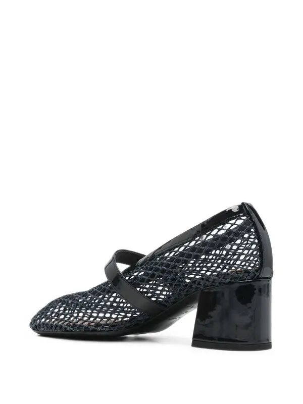 Alaïa Leather And Net Mary Jane Pumps