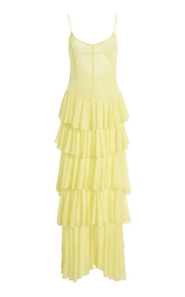 Ulla Johnson Estelle Tiered Maxi Dress
