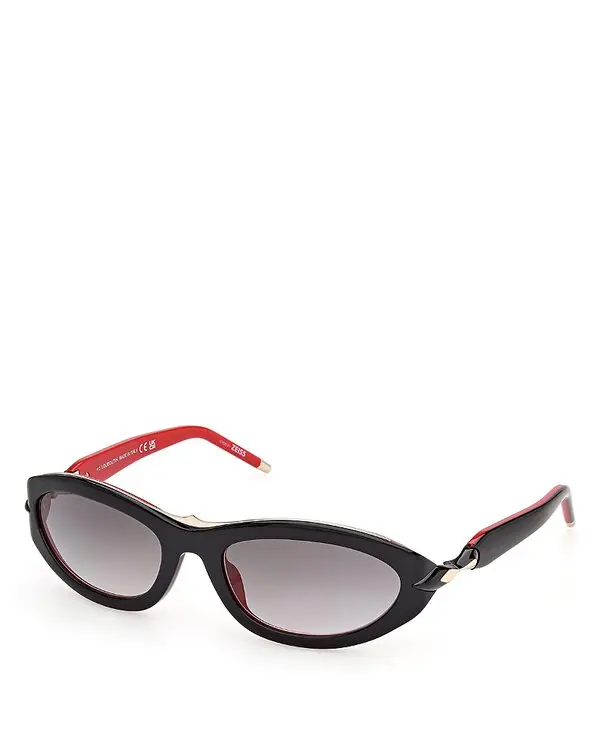 CHRISTIAN LOUBOUTIN Oval Sunglasses, 58mm