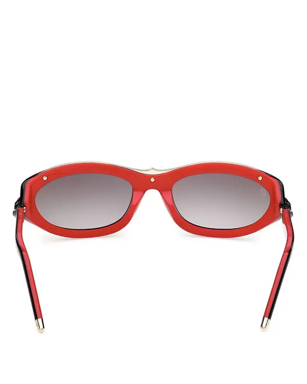 CHRISTIAN LOUBOUTIN Oval Sunglasses, 58mm