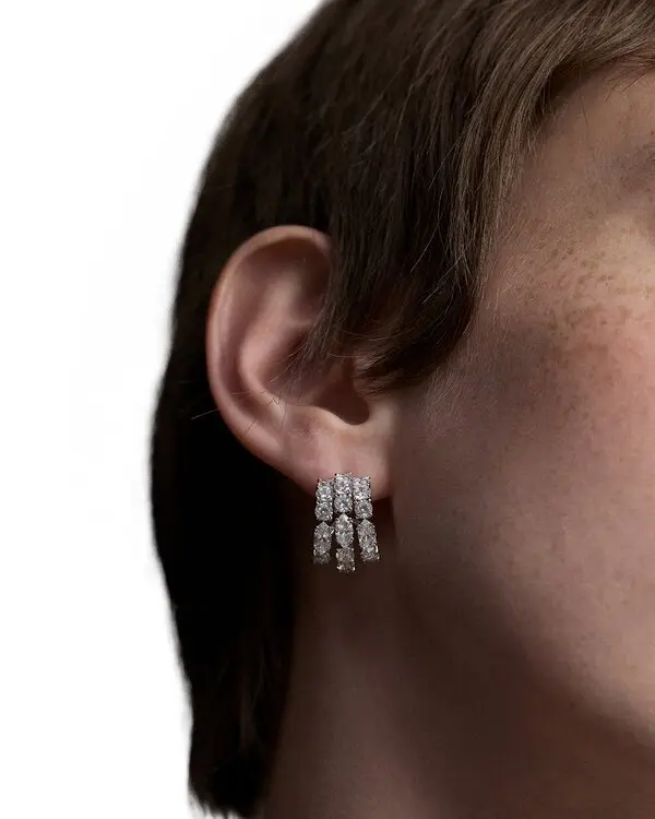Nadri Twinnie Small Multi Hoop Earrings
