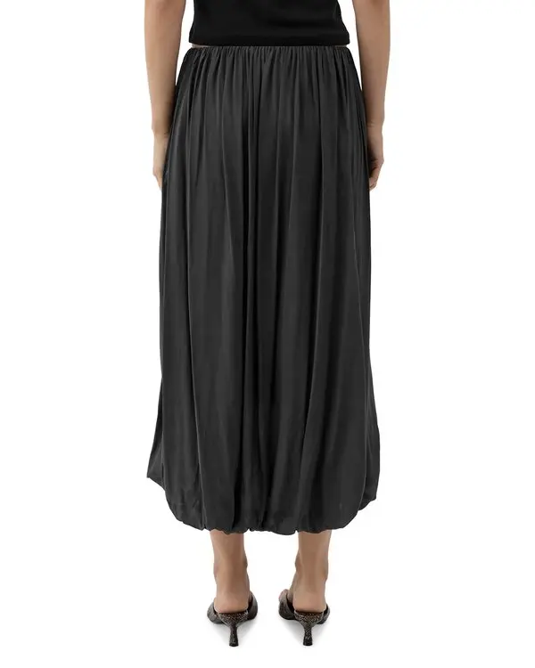 ST. AGNI Balloon Midi Skirt