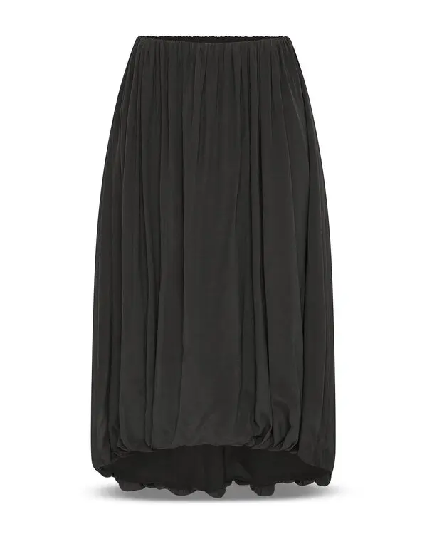 ST. AGNI Balloon Midi Skirt