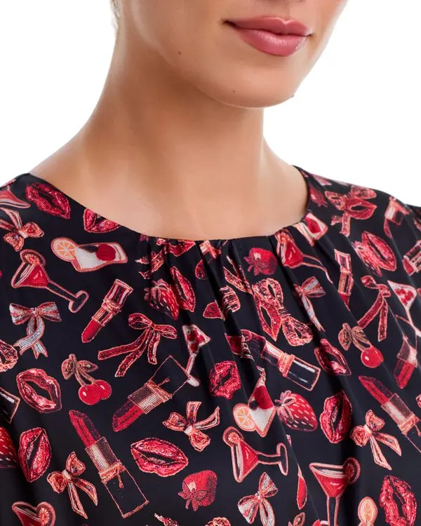 T Tahari Embellished Boat Neck Sweater