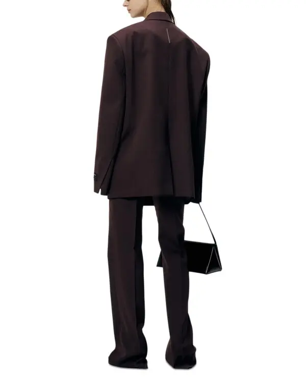 L'EMIUNE Wool Tailored Pants