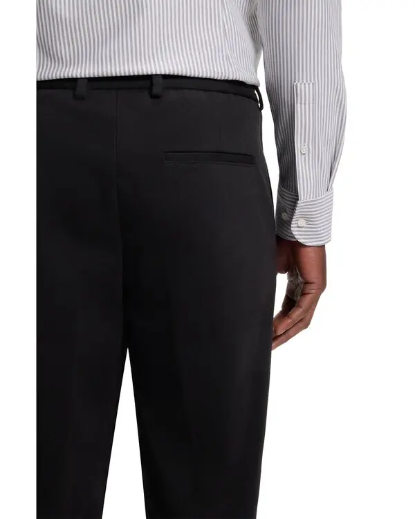 BOSS P-perin Tapered Fit Elastic Waist Trousers