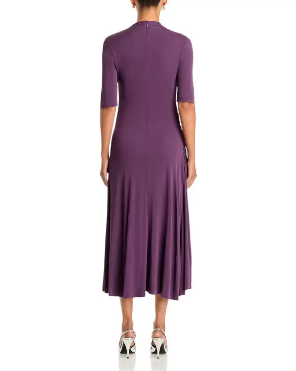 Hugo Boss Eylais Stand Collar Midi Dress Exclusive