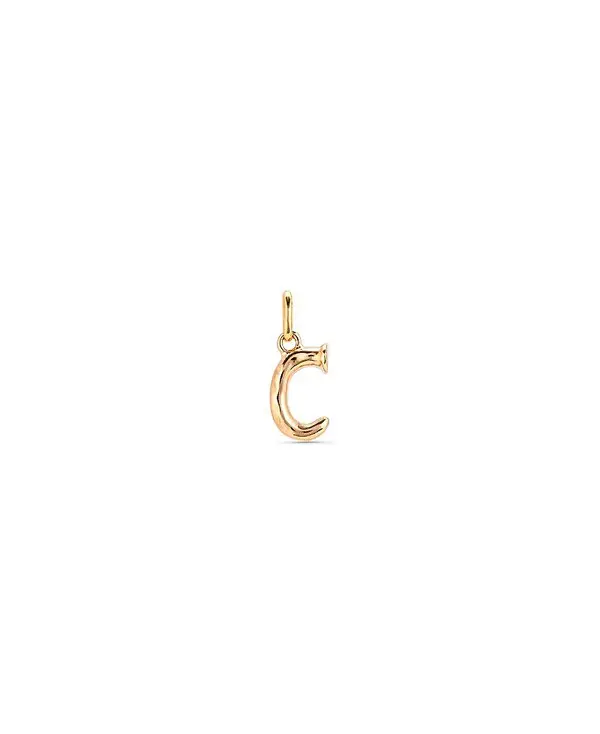 UNODE50 Gold-plated Letter Charm