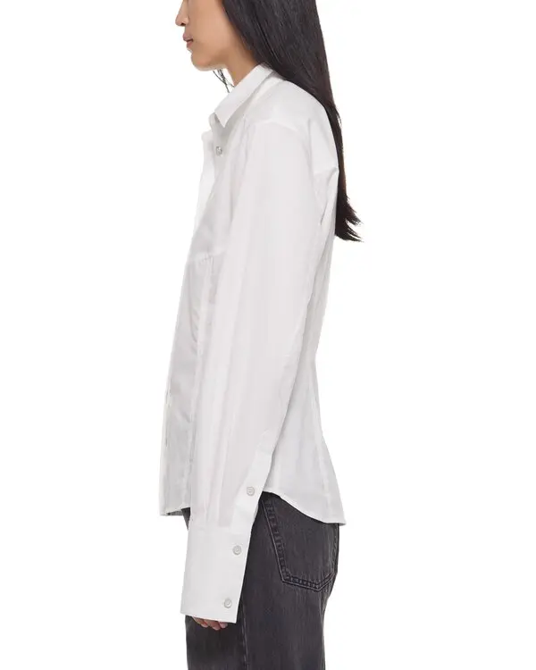 Helmut Lang Cotton Corset Shirt