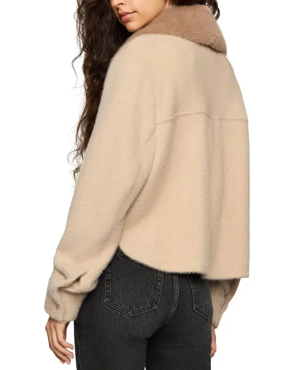 Z Supply Petyon Faux Fur Collar Jacket