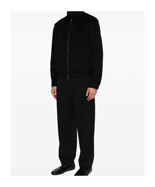 Brioni Long-sleeve Casual Jacket - Black