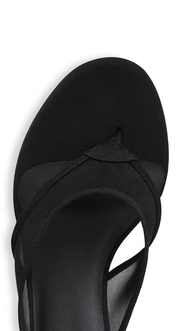 Alaïa Thong High-heeled Sandals - Black