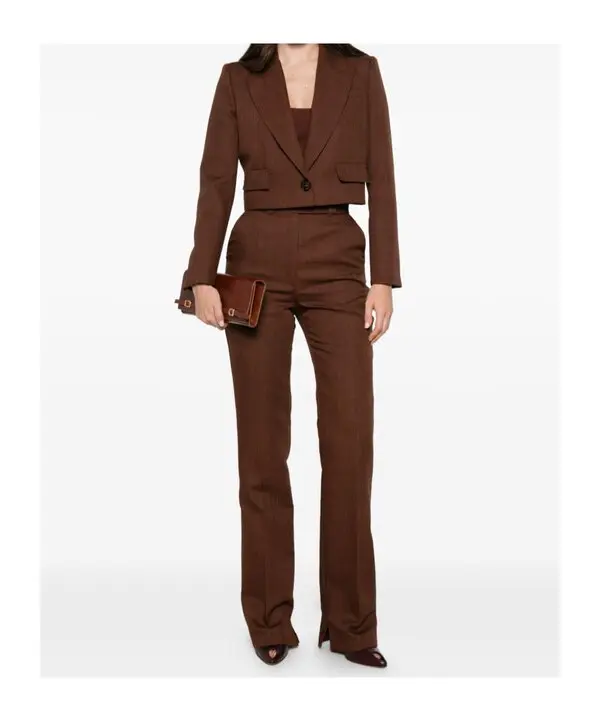 Elisabetta Franchi Pleated Casual Trousers