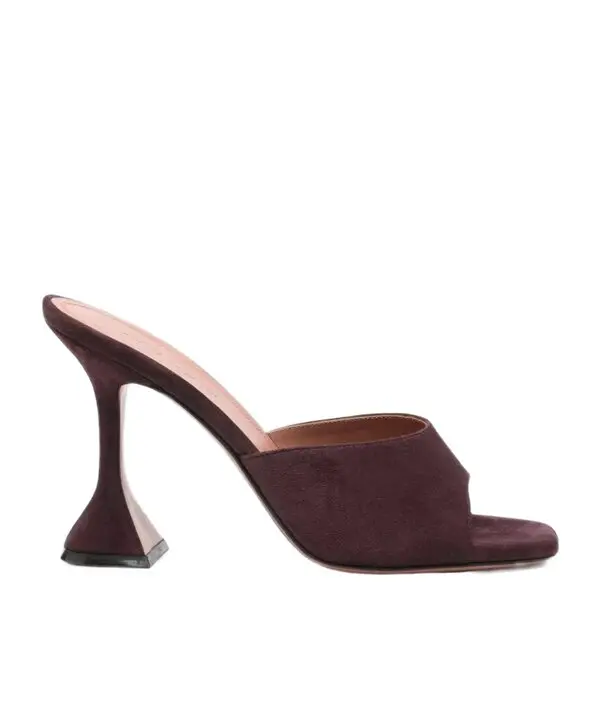 Amina Muaddi Square-toe High-heeled Sandals