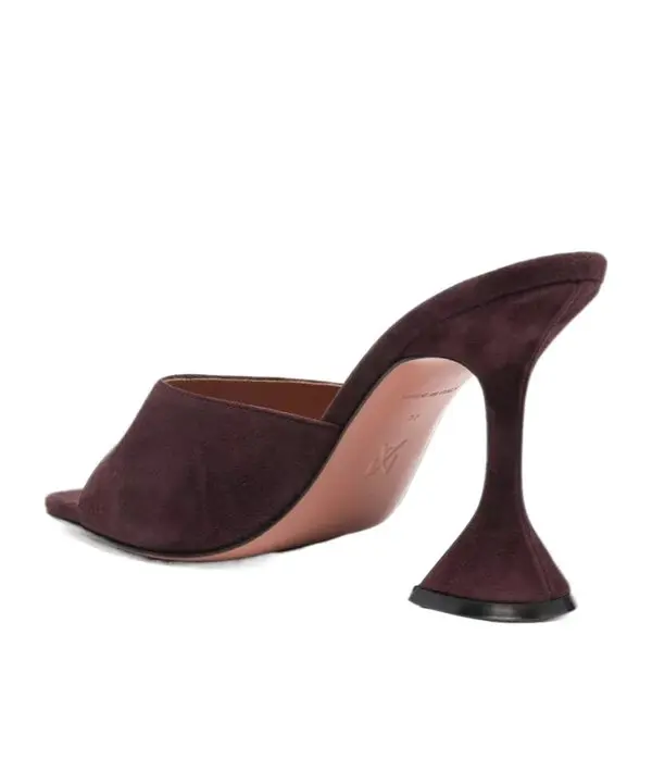 Amina Muaddi Square-toe High-heeled Sandals